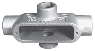 O-Z/Gedney X-150, Conduit Outlet Body, 1-1/2""Iron Cond Bdy Type X, 1 ...