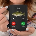 Bass Fish Is Calling Angler Joke Fishing Club Men Coffee Mugs - Walmart.com