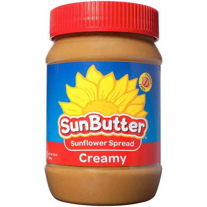 SunButter Creamy Sunflower Spread 16 Oz (Pack of 6) - Walmart.com