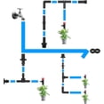 20-Pack Drip Irrigation Barbed Fittings, for 3/8 Inch Tubing Connector ...
