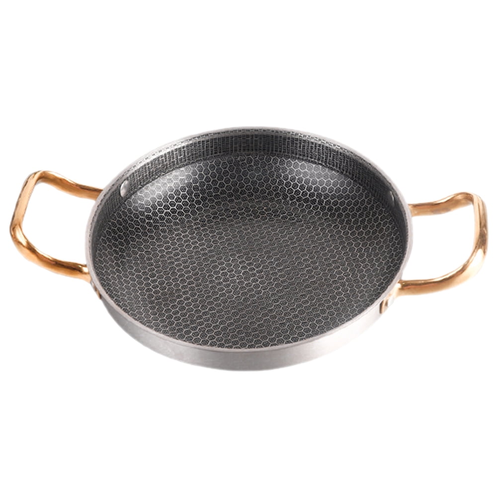 Click here for Etereauty Honeycomb Pan Stainless Steel Frying Pan... prices