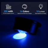 XINGLAN Solar Above Ground Pool Lights 4 Pack Outdoor Wireless Pool ...