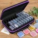 30 Grids Bead Organizer Box, Bead Storage Box for Jewelry Beads Rings ...