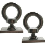 Pmsanzay 2 Pack M8 Heavy-Duty Full Stainless Steel Eye Bolt Eyelet ...