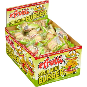 E Frutti Gummy Mini Burger and Hot Dog Variety Pack of 120 - Walmart.com