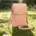 2026 New Anti-Theft Leather Bag for Women, Touchscreen Phone Purse ...