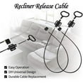Universal Recliner Pull Cable Anti Rust Sofa Couch Spring Release ...