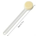 Long Handle Back Bath Brush, Soft Bristle Back Scrubber for Shower ...