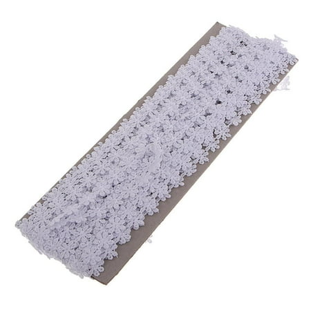 15Yard Daisy Lace Trim Crochet Flower Ribbon Sewing Dressmaking Edging ...