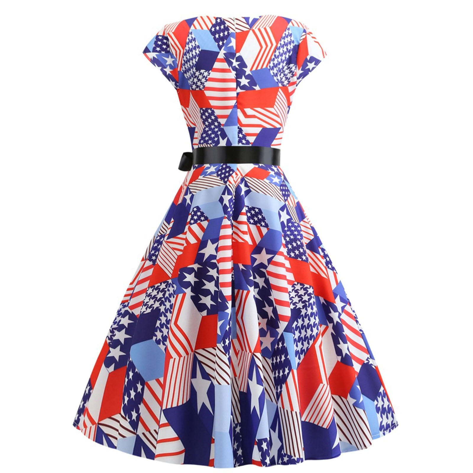 American Flag Prom Dress