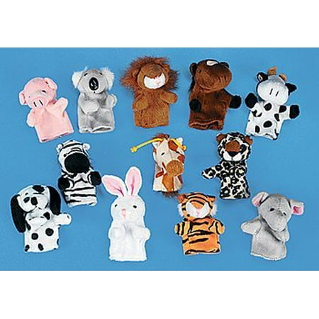 Fun Express Animal Finger Puppets (12 Piece) | Walmart Canada