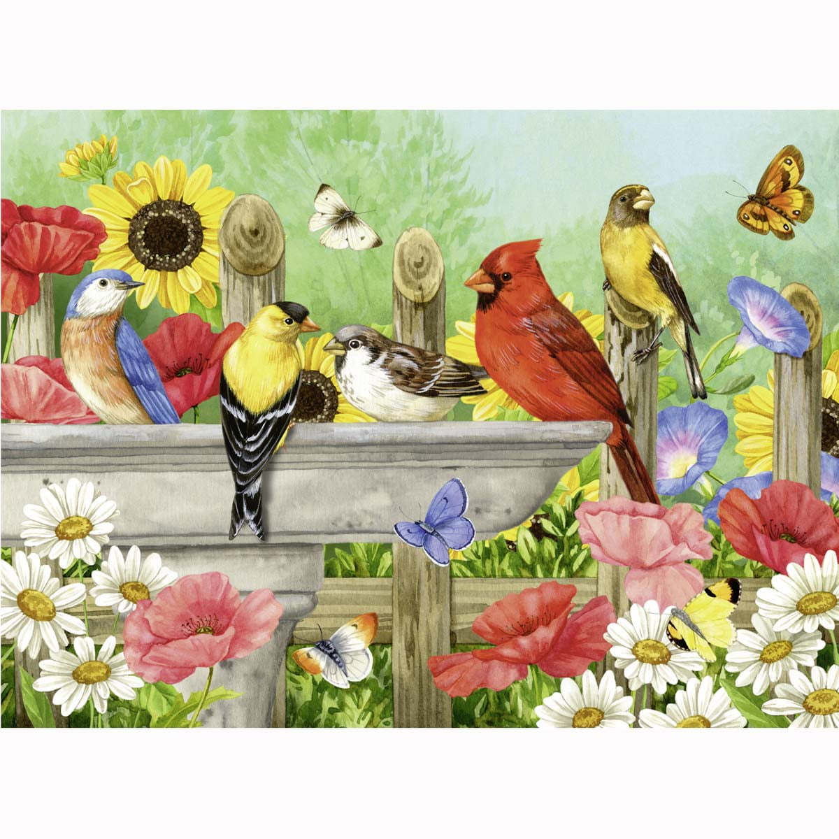 Ravensburger® Bathing Birds Jigsaw Puzzle - Walmart.com