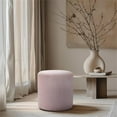 Meridian Furniture Roy Pink Ottoman/Stool - Walmart.com