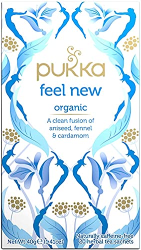 Pukka Organic Detox (Feel New) Herbal Tea 20 sachets (pack of 2 ...