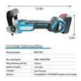 6 Speeds Adjustment Cordless Brushless Polisher 125mm Car Waxing ...
