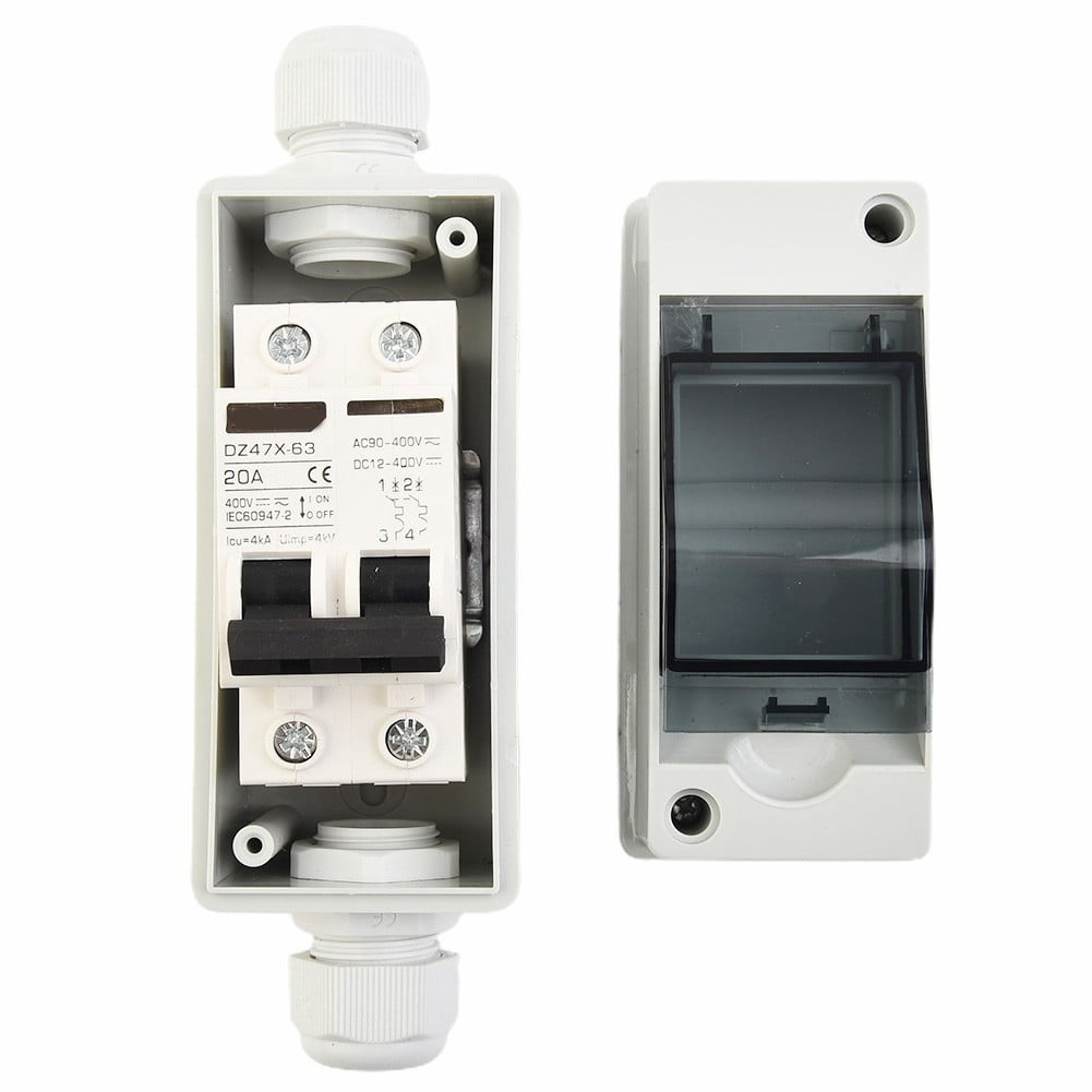 Bgsha Solar PV Cell Combiner Box AC 400V 20A Circuit Breaker Switch ...