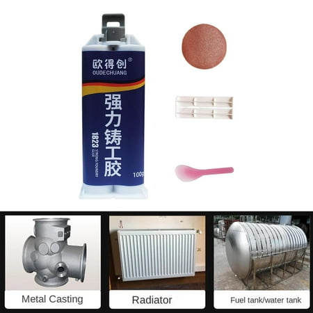 Metal Iron Repair Glue, Permanent Metal Repair Paste Set, Heat ...