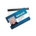 SICURIX SICURIX Blank ID Card, 2 1/8 x 3 3/8, White, 100/Pack - Walmart.com