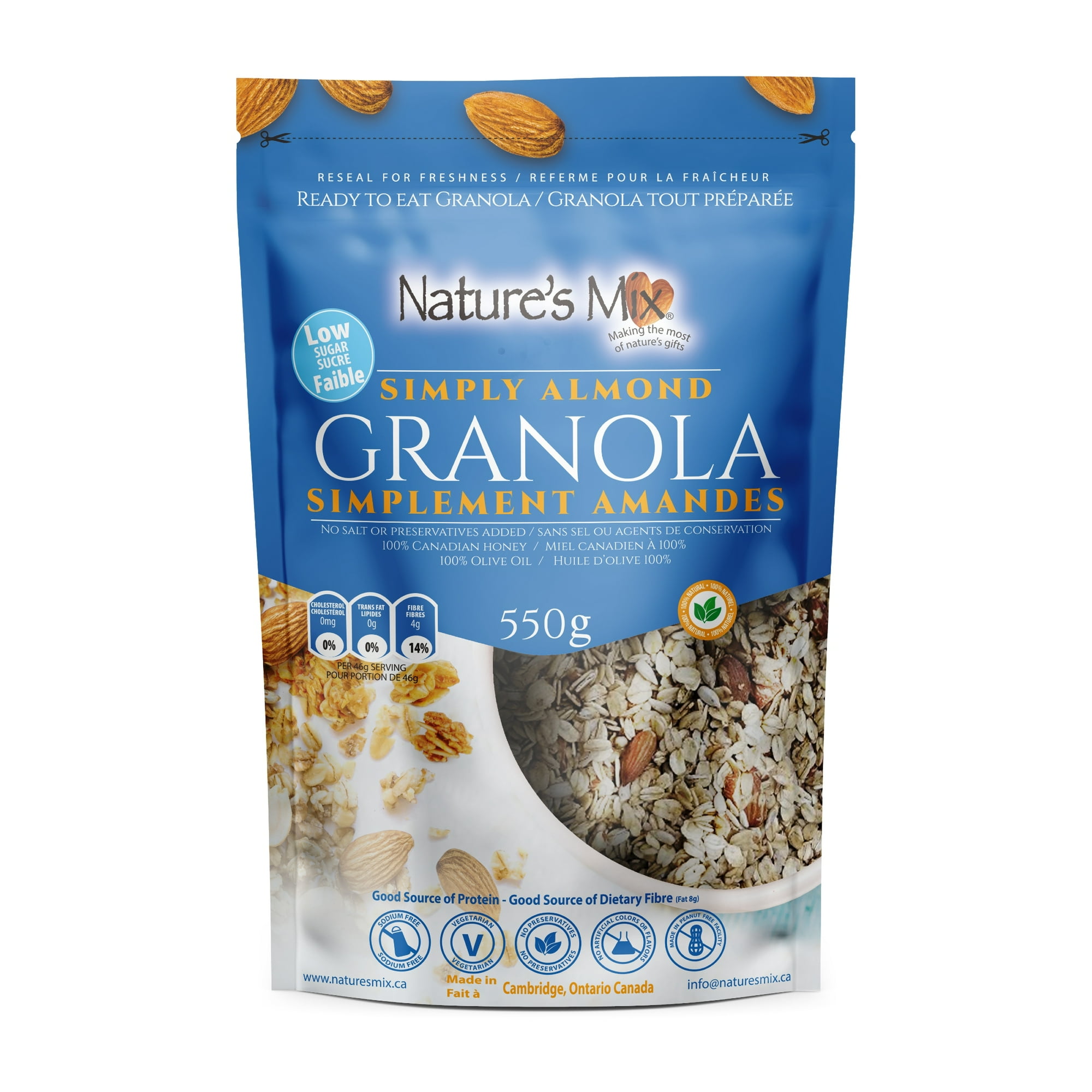 Click here for Natures Mix Simply Almonds Granola  Resealable Bag... prices