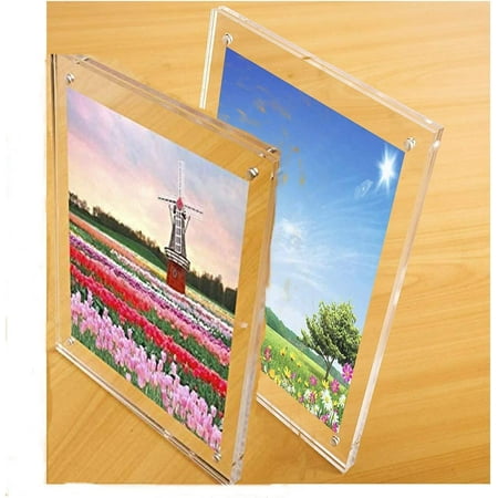 Acrylic Picture Frame, Clear Acrylic Photo Frames with Photo Frame ...