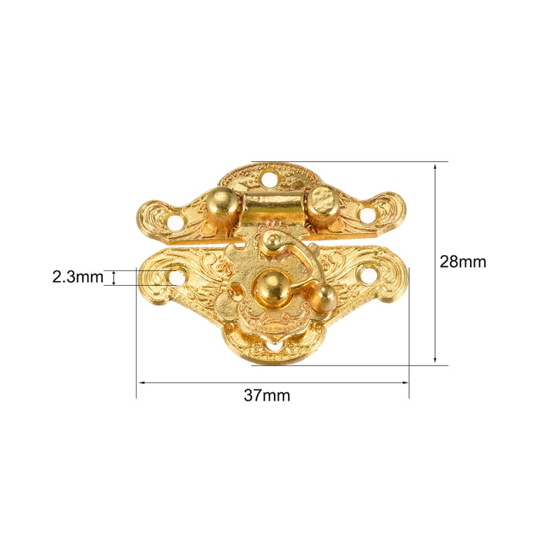 Toggle Latch Uxcell Twist Latches, Iron Spring Loaded Butterfly Twist ...