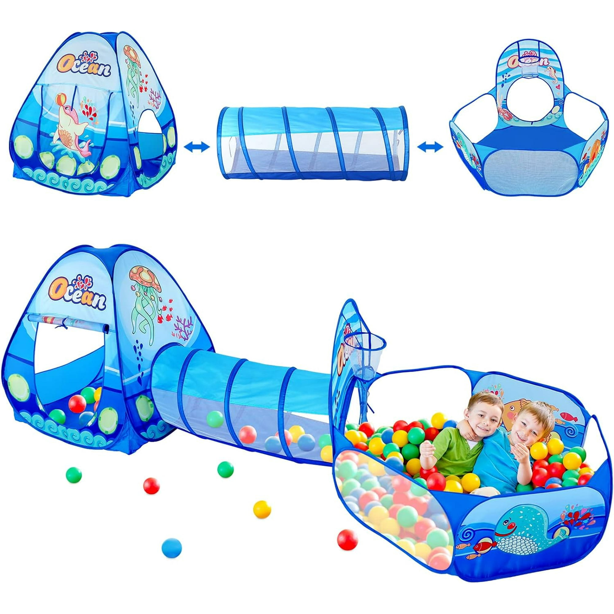 Click here for Grm 3pc Ball Pit For Toddlers With Kids Play Tent... prices
