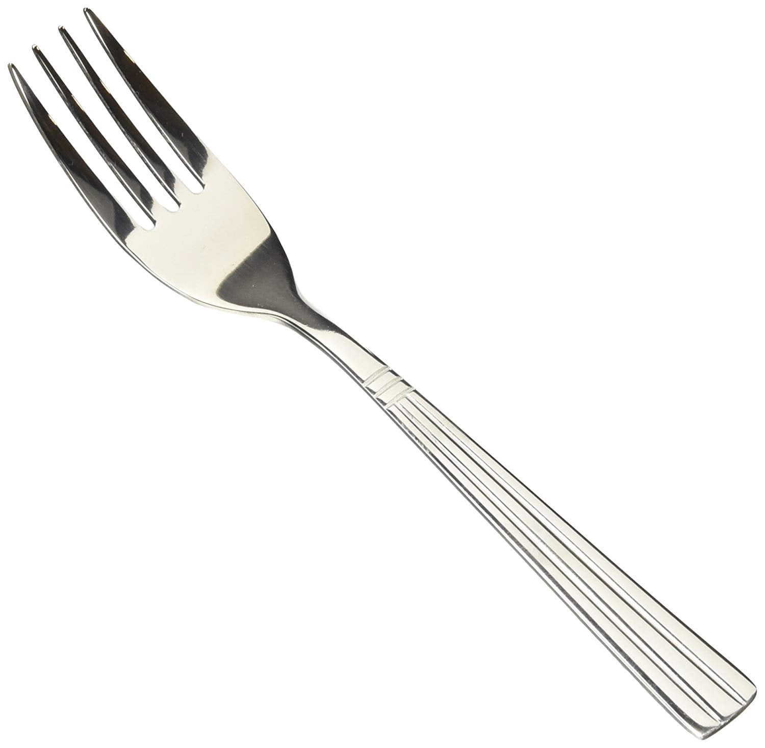 Winco 0007 06 12 Piece Regency Salad Fork Set 18 0 Stainless Steel