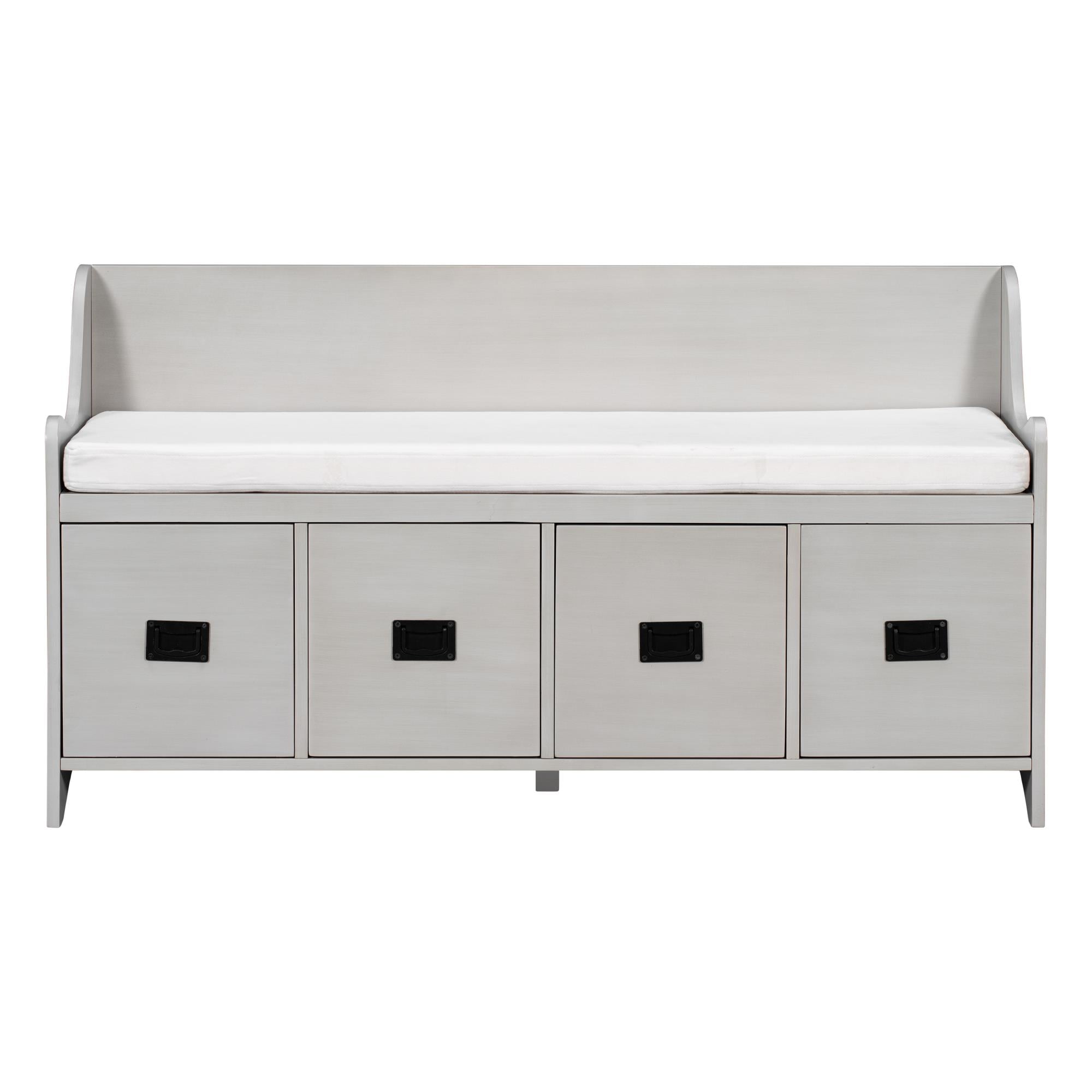 Whittenburg upholstered storage bench store