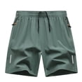 Men's Casual Straight Leg Trousers Pants Bottoms Solid Color Pleated ...