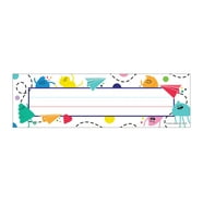 Carson Dellosa Eric Carle Dots Name Plates (36 desk nameplates ...
