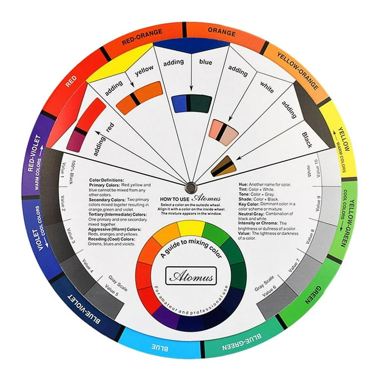 Hair Color Wheel Chart