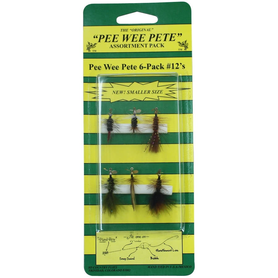 Pistol Pete Hi-Country Pee Wee Spinner Flies Universal Fishing Lure ...