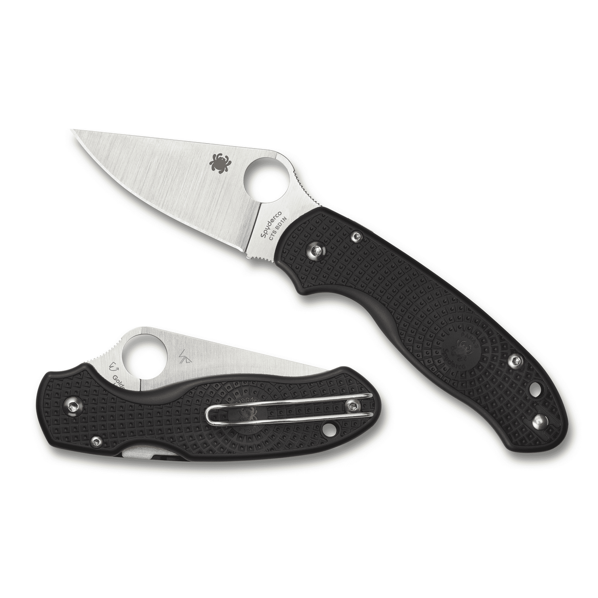 Click here for Spyderco Knives Para 3 Lightweight Black Frn Cts B... prices