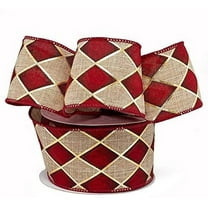 Sheer Peacock Print Wired Ribbon - 2 1/2 inch x 10 Yards, Iridescent ...