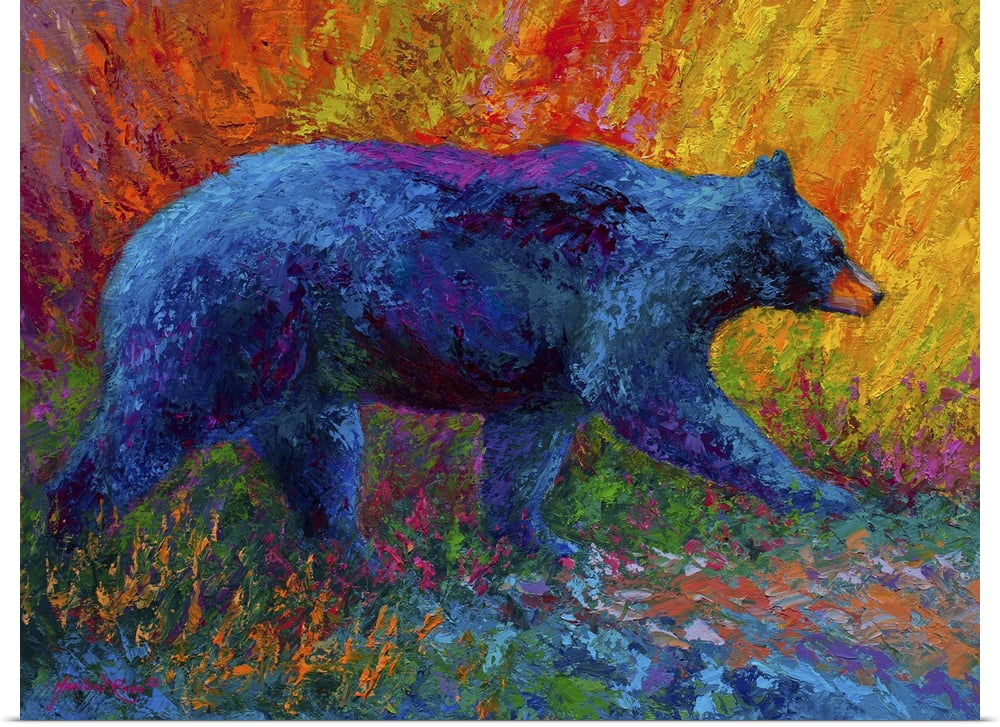 Great BIG Canvas | Rolled Marion Rose Poster Print entitled On the Move ...