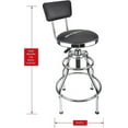 Olympia Tools 82-738 Adjustable Hydraulic Work Stool for Home and Bar ...