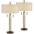 Franklin Iron Works Hugo 28 1/2" Tall Rustic End Table Lamps Set of 2 ...