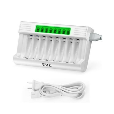 Duracell Value Charger with 6AA and 2AAA NiMH Batteries Included ...