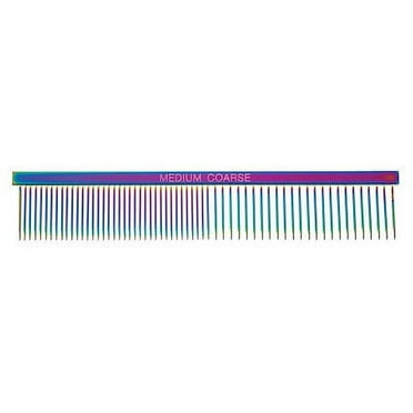 Rainbow Color Greyhound Combs for Dog Grooming Tools 3 Size Sets ...