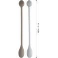 Silicone Honey Dipper Spoon with Long Handle Nylon Stirrer for Honey ...