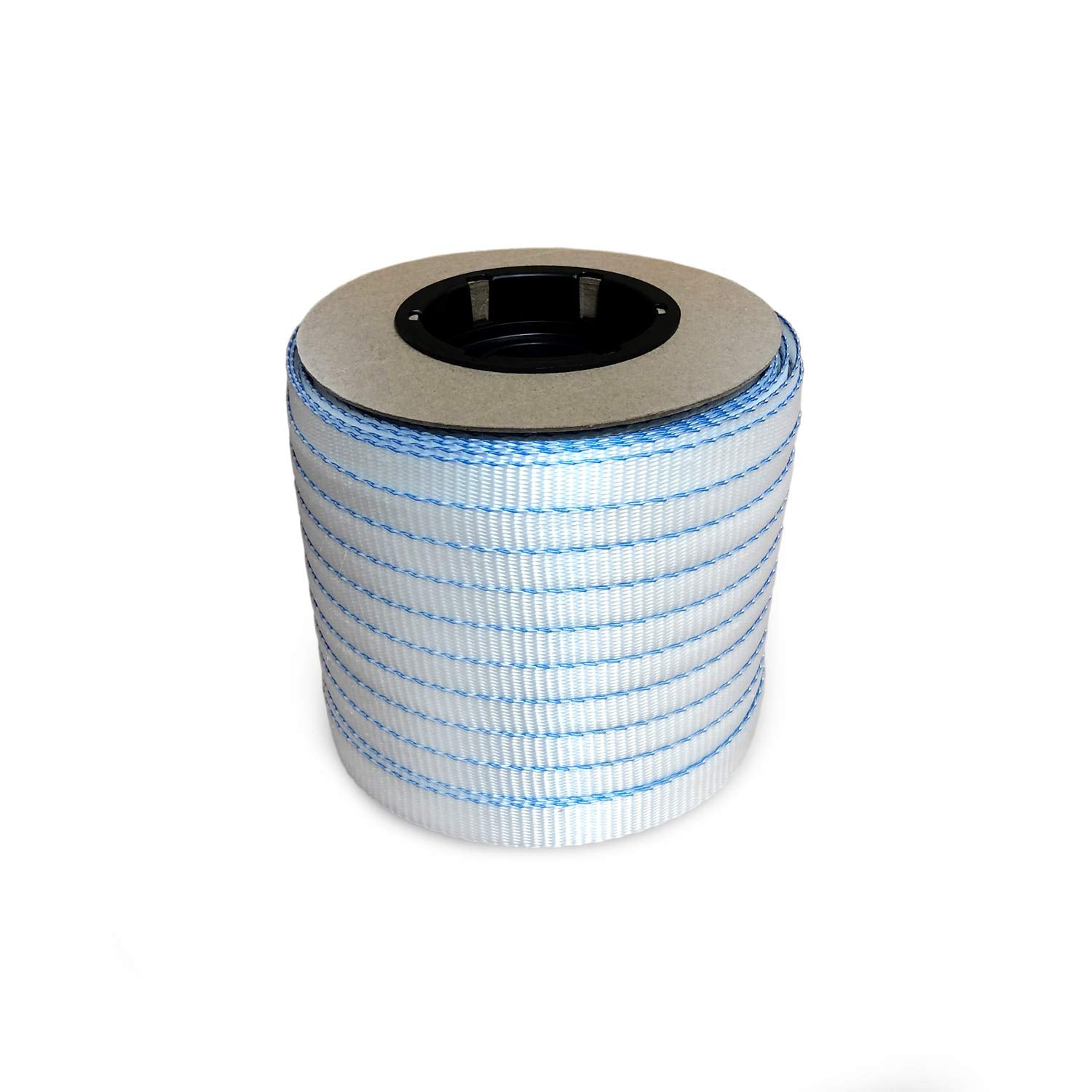 IDL Packaging 3/4" x 250' Mini Woven Cord Strapping Roll, 2400 lbs - Break Strength, 6 x 3 Core ...