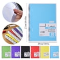 2Pcs Spiral Notebook, 1 Subject Notebook, Single Subject Notebook for ...