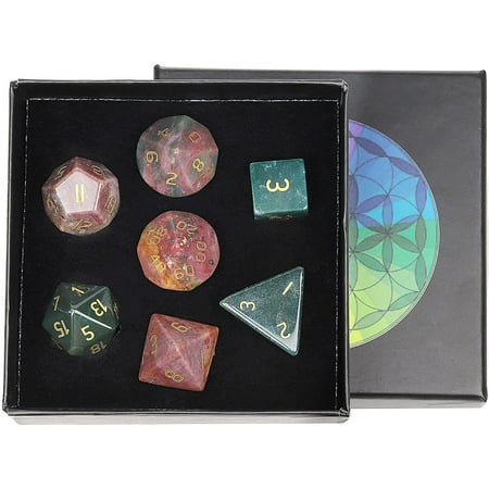 Tiger's Eye DND Polyhedral Dice Set of 7, Healing Crystal | Walmart Canada
