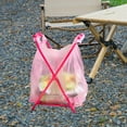 Trash Bag Holder Stand, Leaf Bag Stand Shopping Bag Holder Portable ...