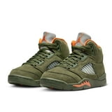 Little Kid's Jordan 5 Retro Army Olive/Solar Orange (440889 308) - 12 ...