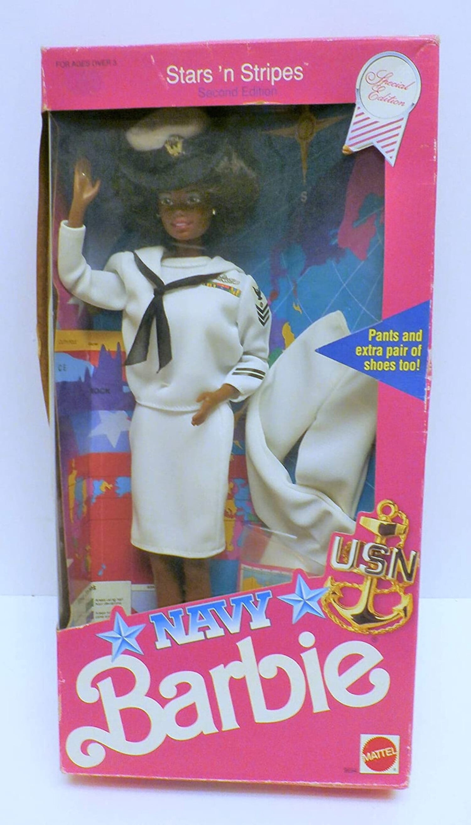 Barbie African American Navy Barbie Special Edition - Walmart.com