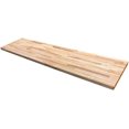Hallowell Pedestal Bench Top,W 72,D 9 1/4,Maple MBT72 - Walmart.com