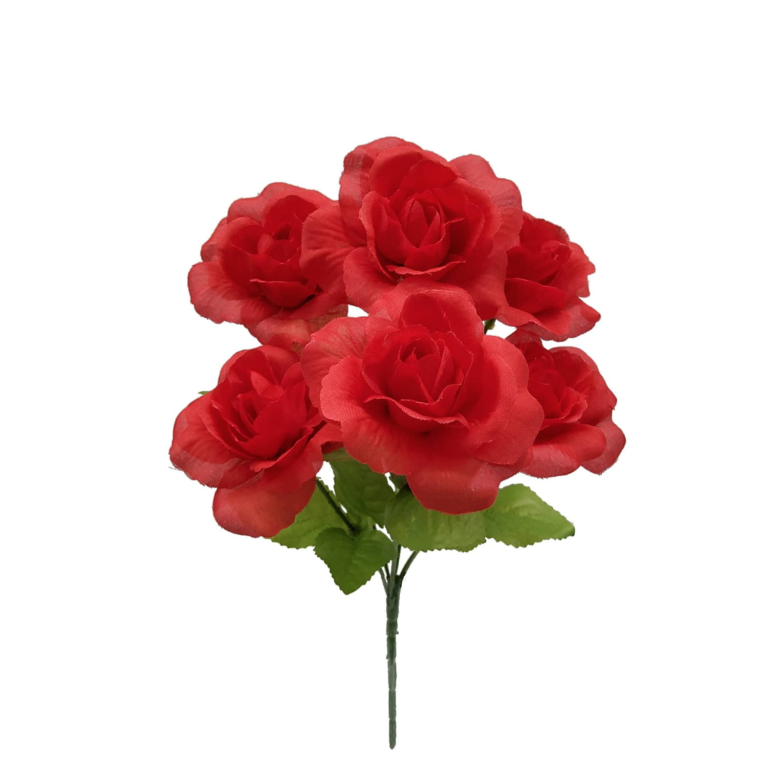 Mainstays Artificial Flower Red Rose Pick - Walmart.com