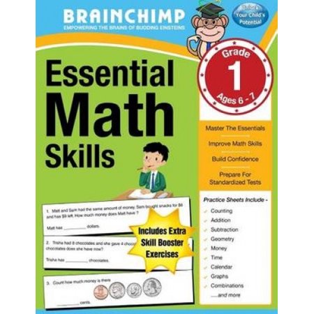 Essential Math Skills: 1st Grade Workbook For Ages 6-7 | Walmart Canada