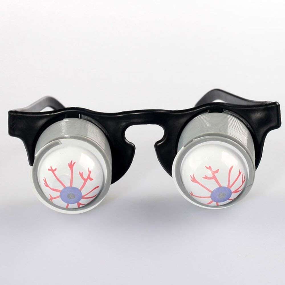 Qucyy GooglEye Glasses FunnDisguise Glasses Goo Goo Eye Glasses Spring ...